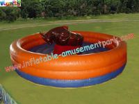 China 6m Diameter Inflatable Ride On Bull Commercial Grade PVC Tarpaulin for Rent for sale