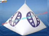 China 0.9mm PVC Inflatable Paintball Bunkers - 8KG Weight, 30×20×20CM Packed Size - Custom Sports Equipment for sale