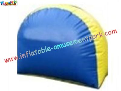 China HalfMoon Inflatable Paintball Bunkers - 0.6mm/0.9mm PVC Tarpaulin, 8kg Weight, Custom Sizes for Outdoor Sports Games for sale
