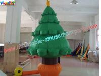 China Custom 420D PVC Coated Nylon Inflatable Christmas Tree Decorations - 2 to 8 Meter Height Range with CE/UL Certified Blowers for sale