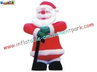 China 20 Foot Outdoor Inflatable Snowman & Santa Claus Christmas Decorations - 2-8 Meter Custom Sizes with CE/UL Blower for sale