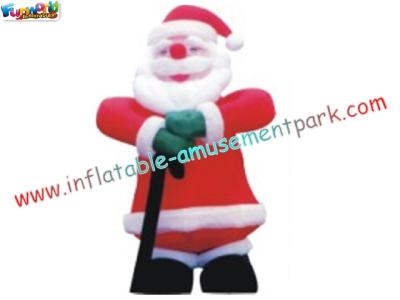China 20 Foot Outdoor Inflatable Snowman & Santa Claus Christmas Decorations - 2-8 Meter Custom Sizes with CE/UL Blower for sale