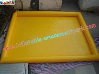 China Custom 0.9MM PVC Tarpaulin Inflatable Water Pool for Bumper Boats - 10x10 Meter Size, 165KG Weight for sale