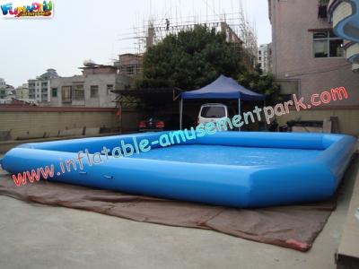 China Customized 10×8 Meter Inflatable Water Pool for Water Toys & Zorb Balls - 0.9mm PVC Material, 165kg Weight for sale