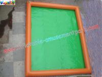 China 0.9mm PVC Tarpaulin Inflatable Water Pool - 10x8 Meter Commercial Grade for Water Balls & Bumper Boats for sale