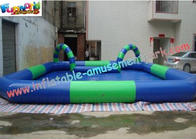 China Custom 10x8 Meter Outdoor Inflatable Swimming Pool for Kids - 0.9mm PVC Material with OEM/ODM Printing Options for sale