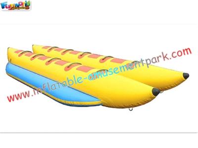 China ODM 0.9mm PVC Inflatable Banana Boat - 279x270cm Towable Water Toy for Fishing & Lake Recreation for sale