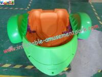 China Customized PVC Tarpaulin Inflatable Battery Bumper Boat 279x270CM for Kids Play for sale