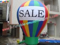 China ODM Advertising Inflatables Large Ground Balloons 3-8 Meter High with Rip-Stop Nylon Material and CE/UL Blowers for sale