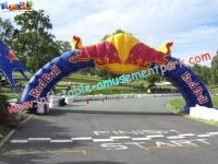 China Promotional Large Inflatables Advertising Arch Door rip-stop nylon material for sale