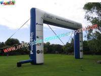 China Custom PVC Coated Nylon Advertising Inflatable Arch 8x4m for Festival Promotion for sale