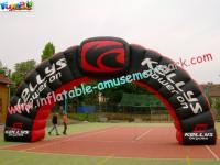 China Colorful rip-stop nylon material Promotional Inflatable Archway for sale