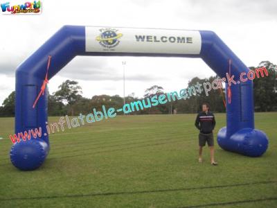 China Outdoor Large Advertising inflatable Arch rip-stop nylon material for sale