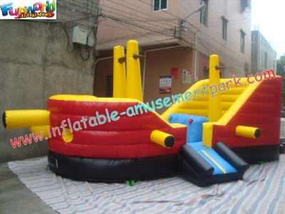China Commercial Pirate Inflatable Bouncer House 6x3x2.5m for Kids Outdoor Play for sale