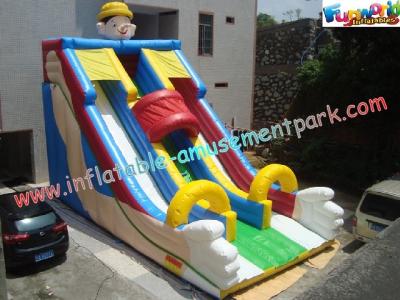 China Commercial Inflatable Slide 9m x 5m x 7m with Durable PVC Tarpaulin for Kids for sale