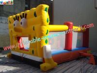 China Commercial Inflatable Sponge Bob Bouncer Castle 6x3x3.5m for Rent and Resale for sale