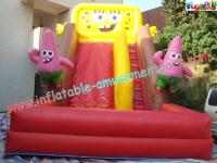 China Commercial Inflatable Sponge Bob Slide 9m x 4.5m for Rent and Resale for sale