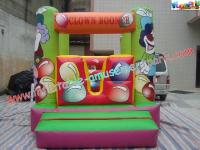 China Small Toddler Inflatable Bouncy House Castle 3x2.4x2.4m Commercial Grade PVC for sale