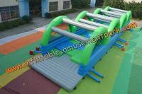 China Anti-UV Inflatables Obstacle Course  , Inflatable Obstacle Jumper 18m for sale