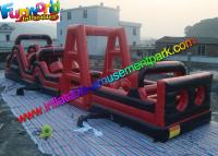China Boot Camp Challenge Inflatable Obstacle Course 18m x 3.5m Outdoor Fun for sale