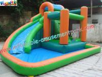 China Fire Retardant Waterproof Kids Inflatable Water Slide 5.5x4.6x3m Pool Toy for sale