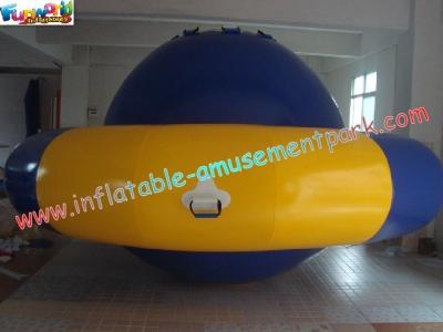 China Durable PVC Tarpaulin Inflatable Saturn Rocker 4M Diameter for Family Pool for sale