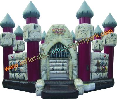China Custom Tarpaulin Commercial Inflatable Bouncy Castle 30x25x17ft for Adults for sale