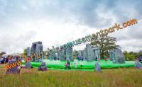 China PVC Material Giant Stonehenge Inflatable Jumper Floor Sport Games for sale