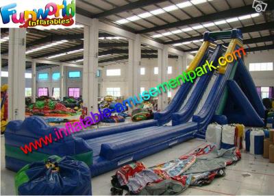 China CE / UL Double Lanes Giant Inflatable Slide Commercial Grade for sale