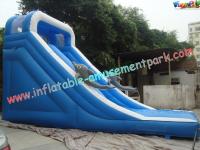China Customized 18 OZ PVC Commercial Inflatable Slide 8 x 4 x 5M for Amusement Parks for sale