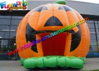 China Custom Orange Commercial Bouncy Castle 5m Diameter PVC Inflatable Bounce House with CE UL Blower for sale