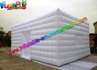 China Funworld Commercial Air Inflatable Tent 9x6x4m White PVC Advertising Event Marquee for sale