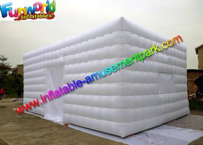 China Funworld Commercial Air Inflatable Tent 9x6x4m White PVC Advertising Event Marquee for sale