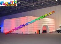 China Commercial 20m x 20m Cube Inflatable Party Tent Canopy Rental Custom Sizes for sale