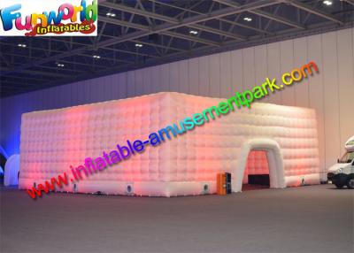 China Commercial 20m x 20m Cube Inflatable Party Tent Canopy Rental Custom Sizes for sale