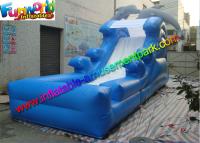 China 18 OZ Home Mini Doplhine inflatable water slides for pools for sale