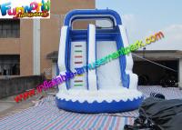China Funworld Commercial Inflatable Water Slide with 0.55mm PVC Material and 1-Year Warranty for Kids and Adults for sale