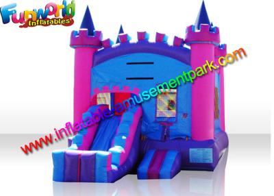 China Commercial Inflatable Bouncy Castle with Slide 5x4m Turrets Design for Girls for sale