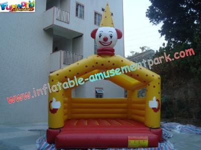 China Customized Kids Inflatable Clown House Commercial Bouncy Castle 5x4x4m for sale