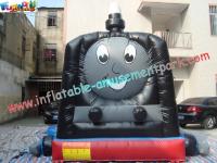 China Commercial PVC Thomas Train Inflatable Bouncy Castle 4x3x3M for Kids Outdoor Play for sale