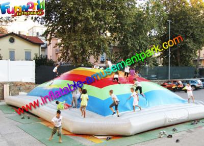 China Giant Inflatable Sports Game Air Bouncer 0.55mm PVC Tarpaulin Commercial Grade for Amusement Park for sale
