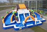China Commerial Outdoor Inflatable Water Slides Waterproof For school for sale