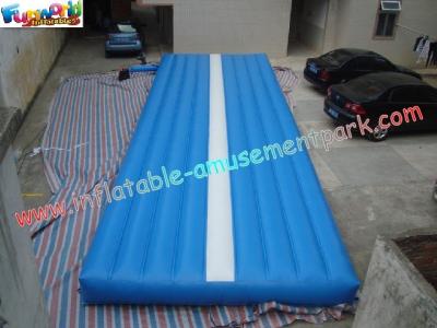China Customized Inflatable Air Tumble Track 12x4m Professional Gym Tumbling Mat for Sports Training for sale