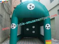 China Commercial Grade PVC Tarpaulin Inflatable Shooting Sport Game 5.5x3.6x4.3m for Football for sale