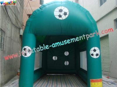 China Commercial Grade PVC Tarpaulin Inflatable Shooting Sport Game 5.5x3.6x4.3m for Football for sale