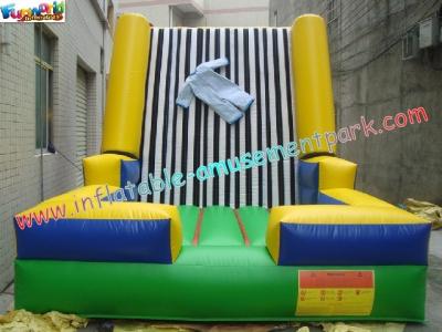 China Inflatable Velcro Wall Sticky Game for Children 4L x 3.5W x 2.5H Meter Commercial Grade PVC for sale