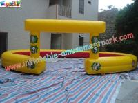 China Inflatable Car Race Track 8m Diameter PVC Tarpaulin Commercial Grade Sports Game for sale