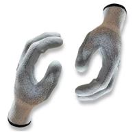 China Antislip Ce En 388 4x43c Impact Cut Resistant Gloves Level 5 Foam Nitrile Coating for sale