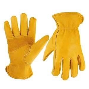 China Insulated 12'' Mens Leather Work Gloves Oem Odm for sale