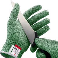 China HPPE Cut Resistant Work Gloves With Grip EN388 For Gardening for sale